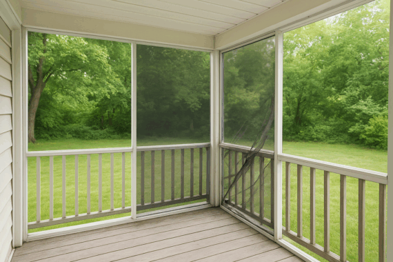 Top Signs You Need Porch Screen Replacement: Signs, Costs & Solutions